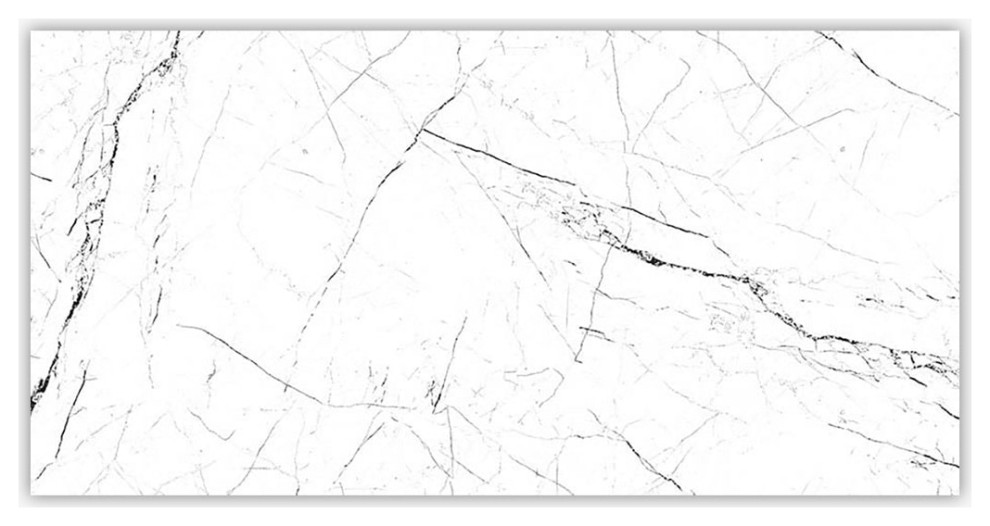 Pietra White Polished 24x48 Porcelain Tile, 24x48 - Contemporary - Wall ...