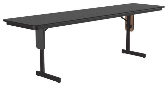 Correll 3/4" High Pressure Folding Seminar Table with Panel Leg in ...