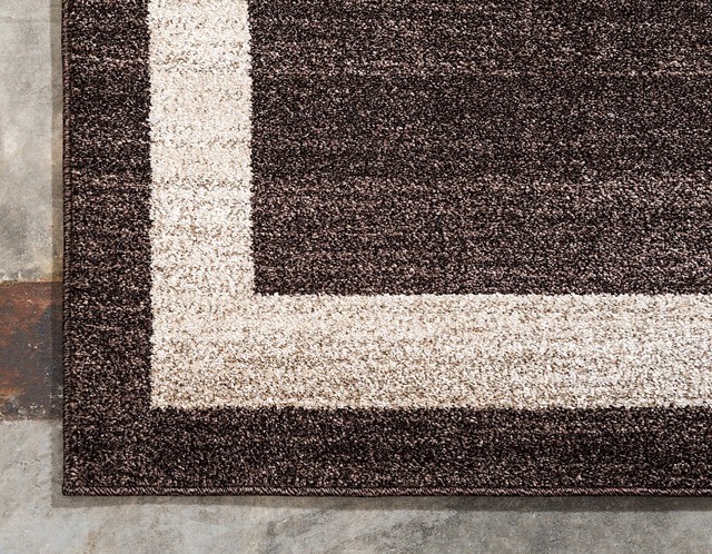 Contemporary Desdemona Mushroom Area Rug, 8' Round - Contemporary ...