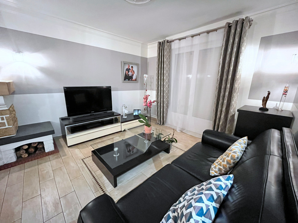 Dourdain - Une déco moderne & un charme de l'ancien - Modern - Living ...