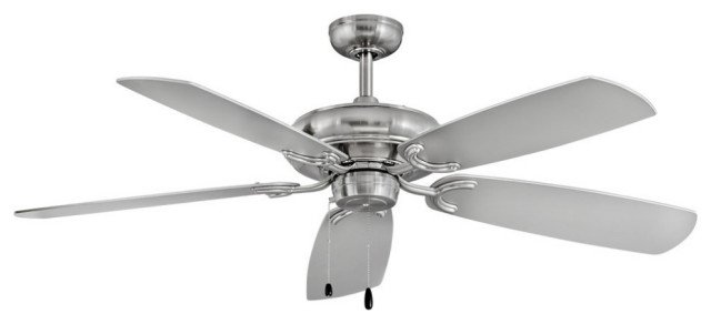 Grove 56" Fan, Silver, Appliance White - Transitional - Ceiling Fans ...