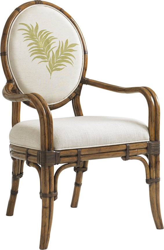 Gulfstream Oval Back Arm Chair - Tropical - Dining Chairs - by ...