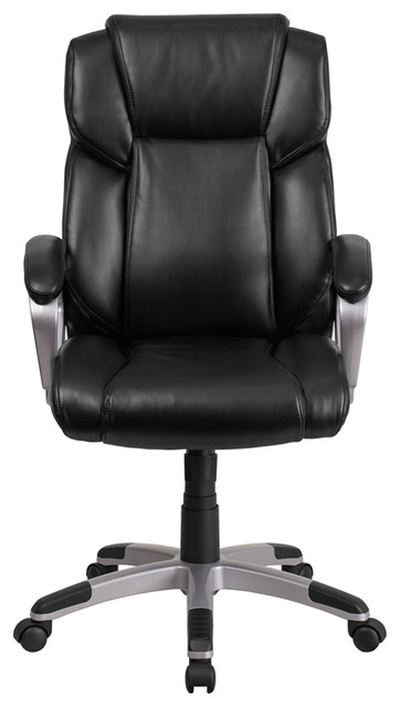 Black Mid-Back Executive Chair - Contemporary - Office Chairs - by ...