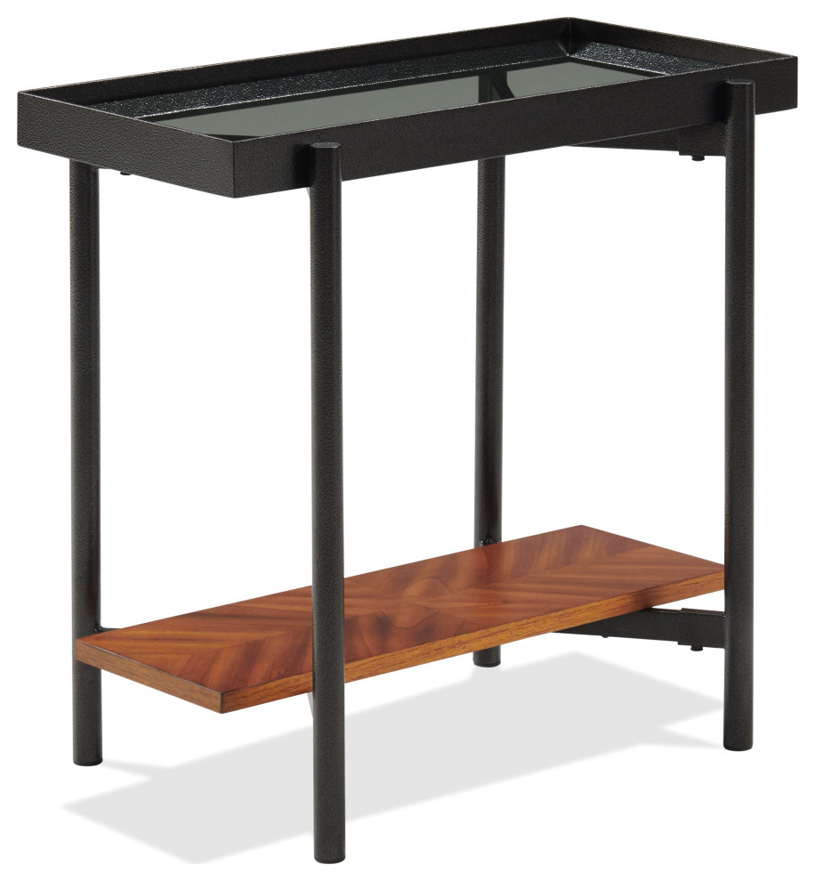 Riverside Furniture Lennox Rectangular Chiarside Table - Industrial - Side Tables And End Tables ...