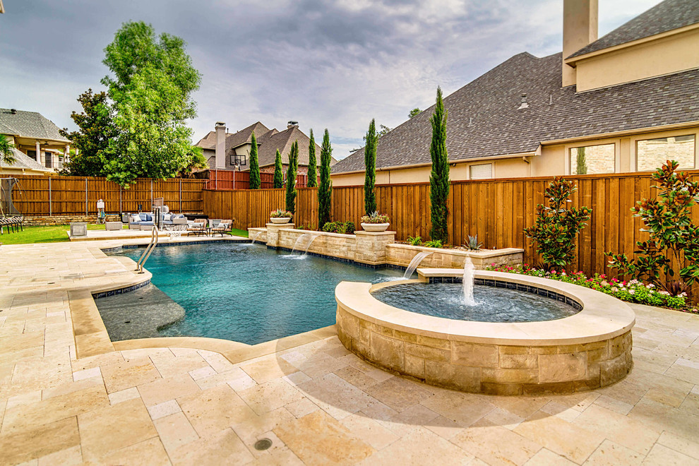 Inground Spa Designs Plano, Dallas, Highland Park - Pool - Dallas - by ...
