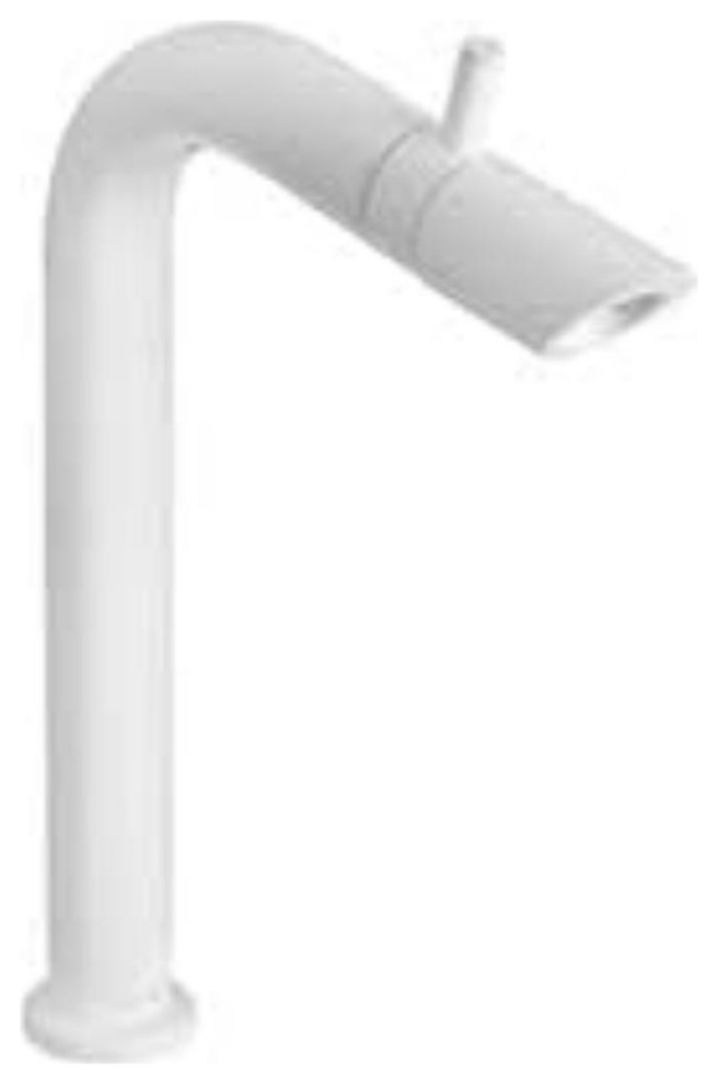 Bamboo Single Handle Single Hole Tall Bathroom Faucet - Contemporary ...