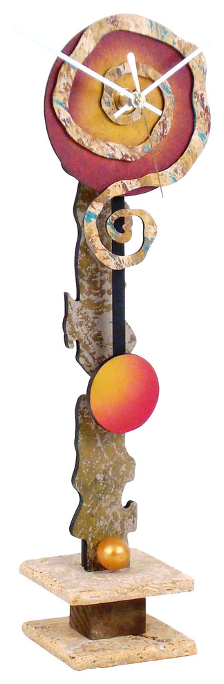 Type A Table Clock - Contemporary - Desk And Mantel Clocks - by david ...