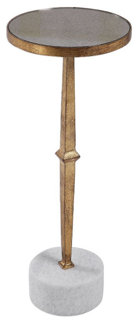 Uttermost Miriam Round Accent Table - Contemporary - Side Tables And End Tables - by Hudson Home ...