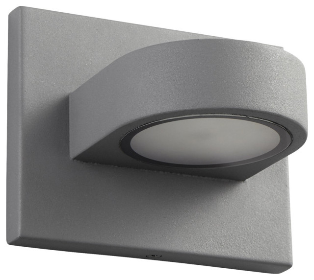 Eris Small Outdoor Wall Sconce - Transitional - Outdoor Wall Lights And ...