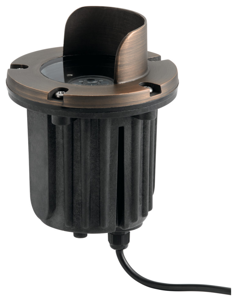 Kichler 15496CBR One Light Landscape Accent, Centennial Brass Finish ...