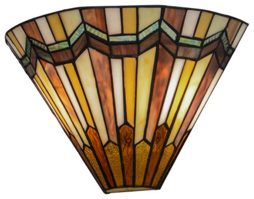 13W Prairie Delta Wall Sconce - Craftsman - Wall Sconces - by Modern ...