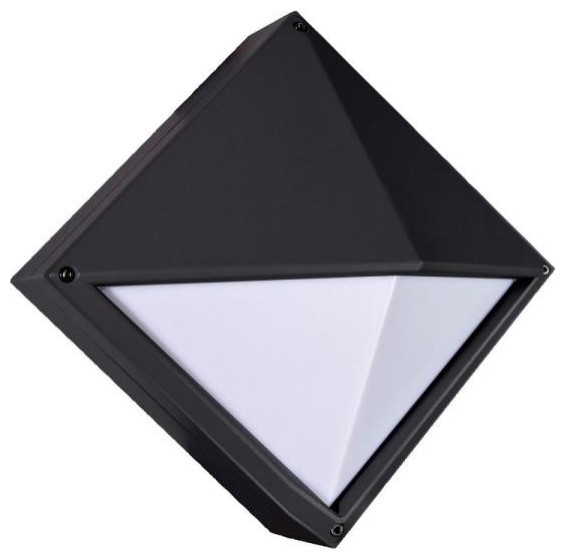 Eurofase 1 Light Outdoor Surface Mount, Black Finish - Transitional ...