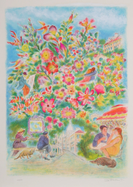 Ira Moskowitz, Sacre Couer, Lithograph - Contemporary - Fine Art Prints ...