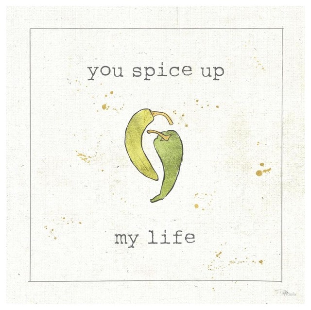 "Spice Notes II" Digital Paper Print by Pela Studios, 20"x20", 20"x20 ...