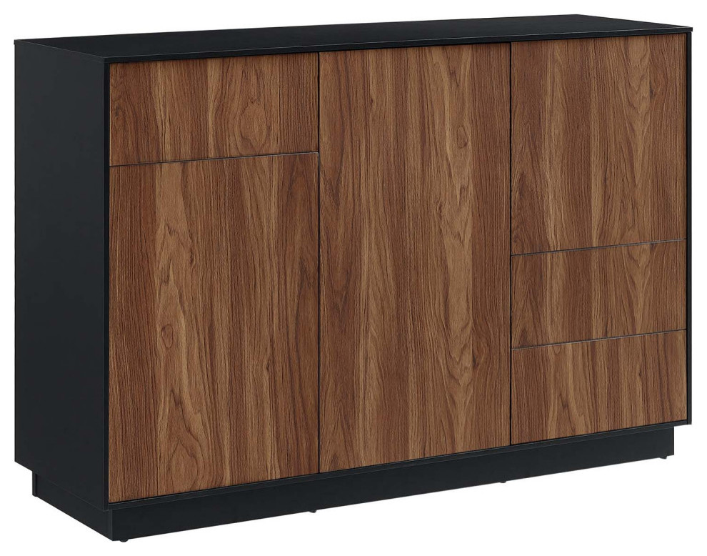 Holden 47" Sideboard, Black Walnut - Modern - Home Decor - by Modway ...