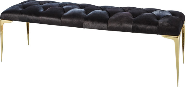 Stiletto Bench - Contemporary - Upholstered Benches - by HedgeApple | Houzz