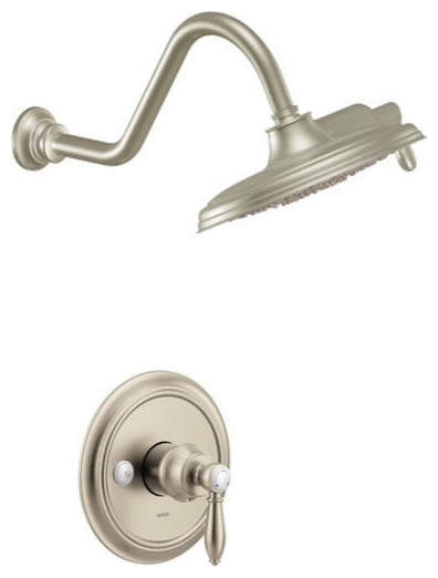 Moen Weymouth M-Core 3-Series 2-Function Shower Trim, 9" Rain Shower, 2 ...