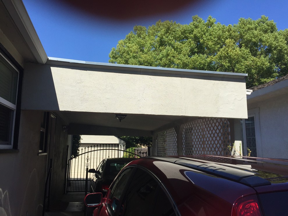 Need help with design for overhead parking cover in driveway