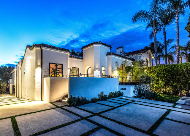 Contemporary Spanish Style Revival - Contemporary - Exterior - Los ...