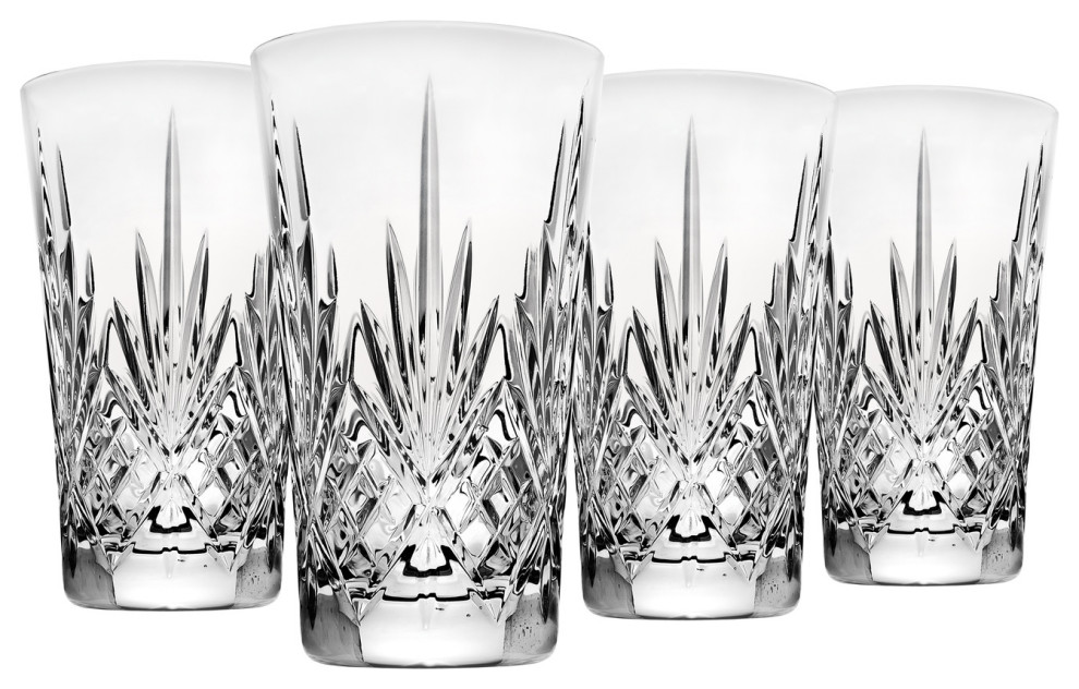 Dublin All Purpose Glassware Set of 4 12oz - Traditional - Everyday ...
