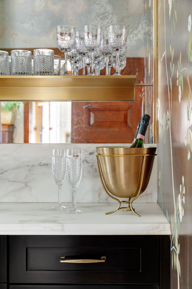 Modern Victorian - Victorian - Home Bar - Minneapolis - by Zimmer ...