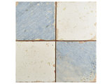 Artisan Ceramic Floor and Wall Tile, Damero Azul, Sample - Farmhouse ...