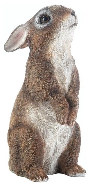 Standing Bunny Statue - Farmhouse - Garden Statues And Yard Art - by ...