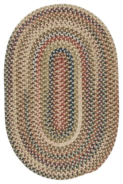 Cedar Cove Rug, Natural 6'x9', 6'x9' Oval - Contemporary - Area Rugs ...