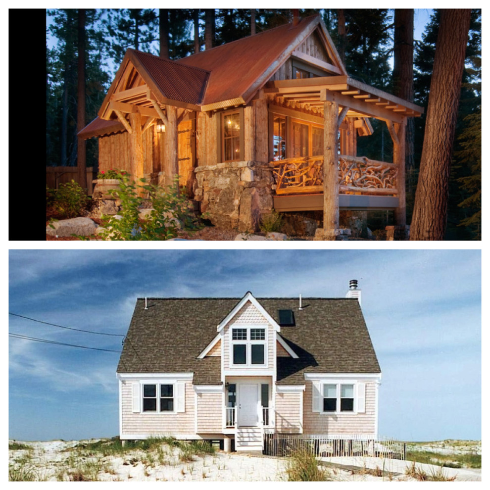 This or That - Mountain Cabin or Beach Cottage?