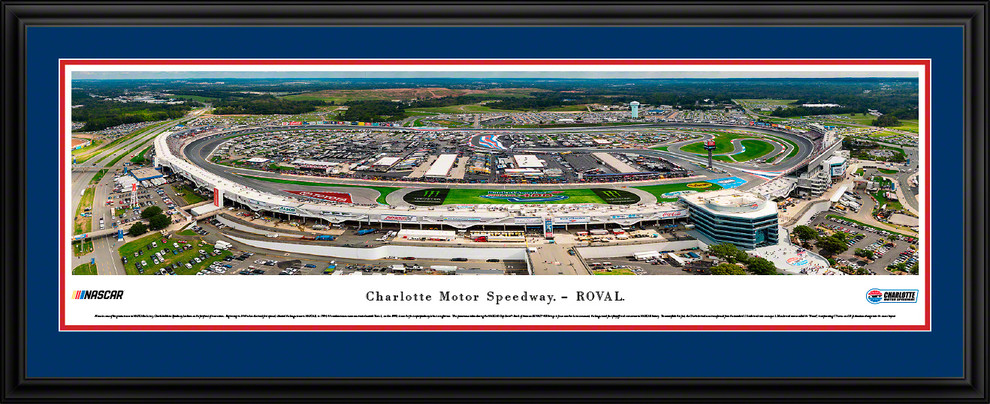 Charlotte Motor Speedway - ROVAL - Contemporary - Prints And Posters ...