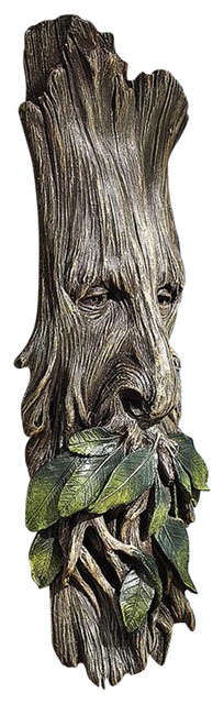 Whispering Wilhelm Tree Ent Sculpture - Contemporary - Outdoor Wall Art ...