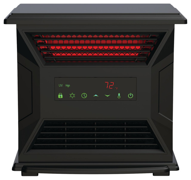 4-Element Low Profile Front Air Intake Infrared Heater - Space Heaters ...