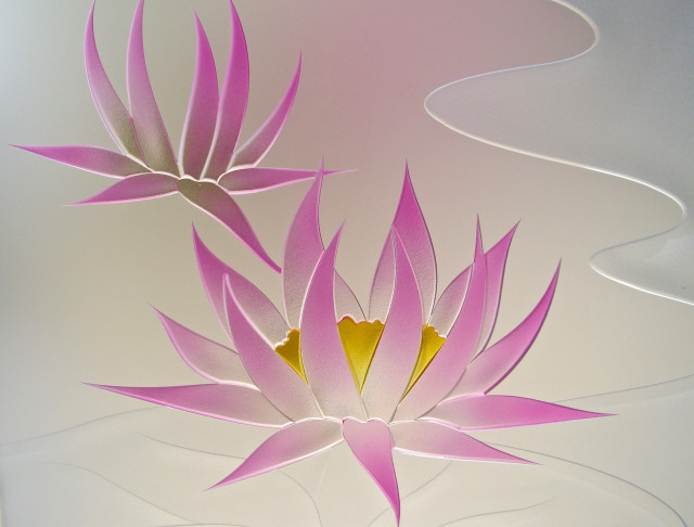 Interior Prehung Door or Interior Slab Door - Lily Pads & Lotus ...