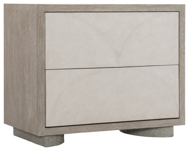 Bernhardt Lunula Nightstand - Farmhouse - Nightstands And Bedside ...