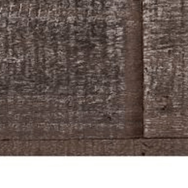 5" x 48" Thermo Treated Rustic Gray Brown Wood Wall Plank Set ...