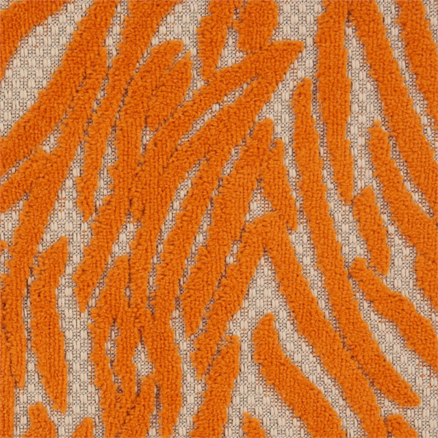 Nourison Aloha 2'8" x 4' Orange Outdoor Indoor/Outdoor Rug ...