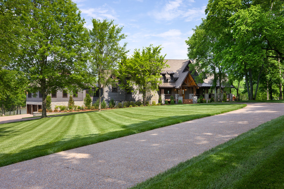 Tennessee Lake Home - Rustic - Landscape - Nashville - by HONEST ABE ...