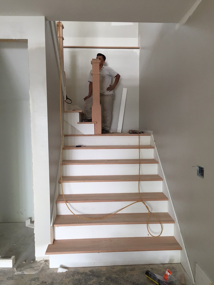 Help! Need suggestions for awkward staircase and newell position