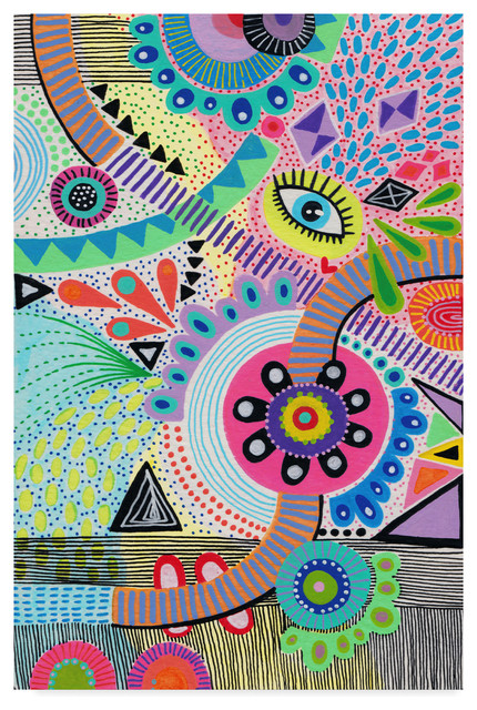 Hello Angel 'I See You Color' Canvas Art, 32"x22" - Contemporary ...