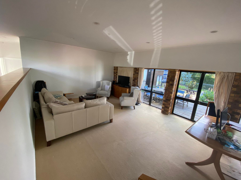 Sunken living room and dining room and railing help!!!