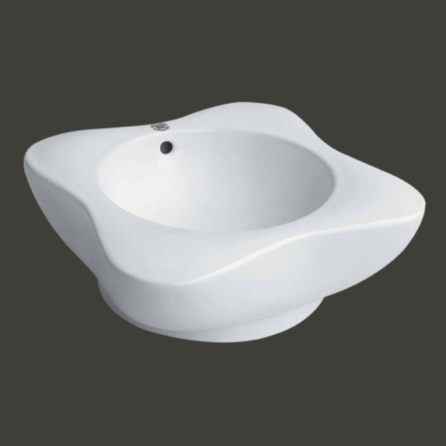 Vessel Sinks Bone Buttercup, 14238 - Contemporary - Bathroom Sinks - by ...