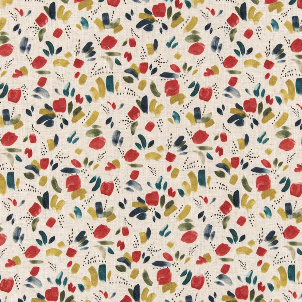 Red Performance Print Upholstery Fabric by the Yard, By The Yard 54 ...