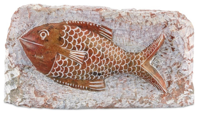 Marble Fish - Beach Style - Decorative Objects And Figurines - by ...