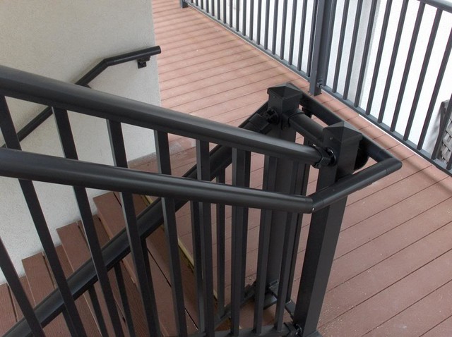 Contractor ADA Handrail End Loop 1.9" OD - Traditional - Stair Parts ...