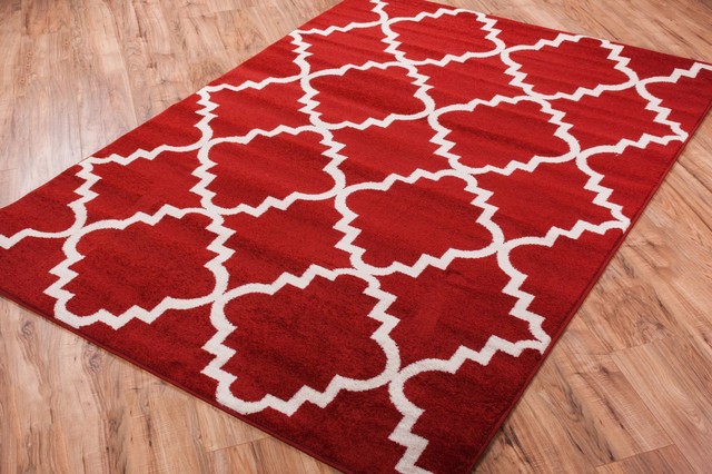 Well Woven Sydney Lulu's Lattice Area Rug, Teracotta, 2'3" x 3'11 ...