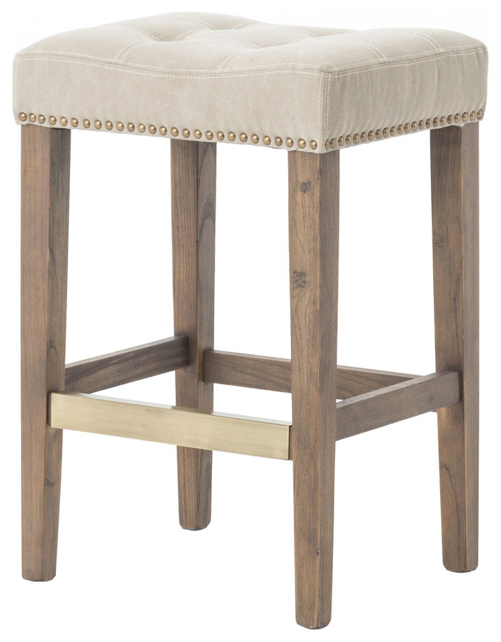 Sean Counter Stool W/Kickplate - Transitional - Bar Stools And Counter ...