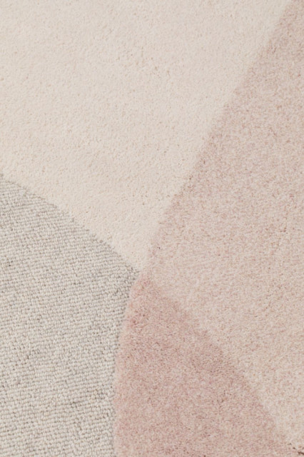 Natural Pink Area Rug 5' x 7'5", Zuiver Dream - Contemporary - Area ...
