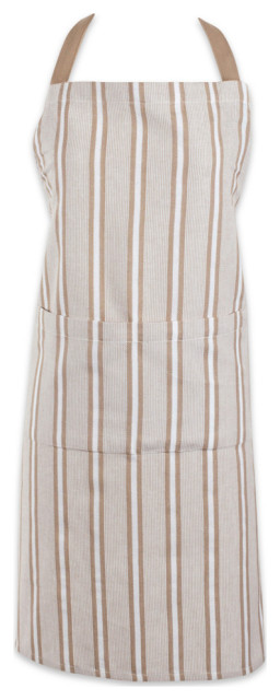 Stone Chef Stripe Chef Apron, 32x28" - Transitional - Aprons - by ...