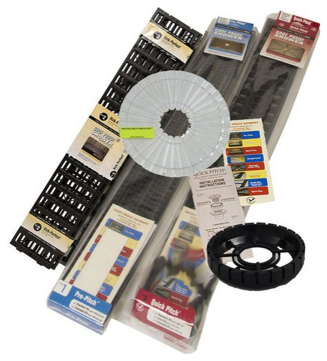 Shower Floor Slope Drainage Kit Quick Pre Pitch Center Ring Kirb ...