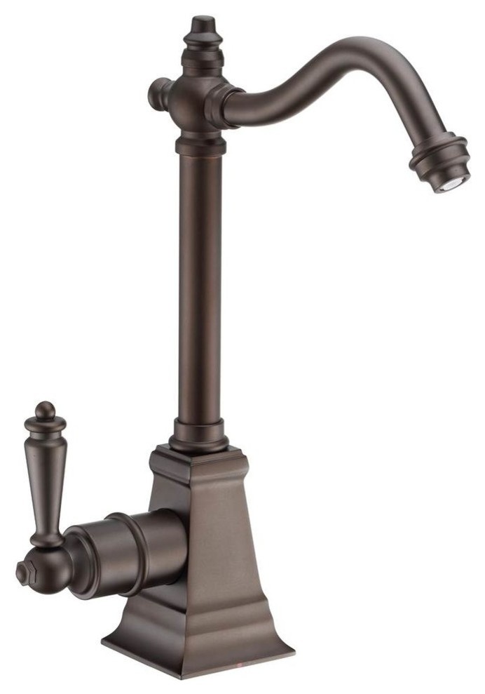 Point of Use Instant Hot Water Drinking Faucet with Spout - Traditional ...